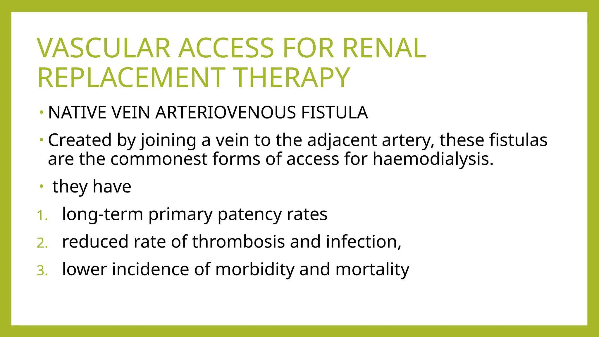 Regarding the case of AV fistula case.pptx
