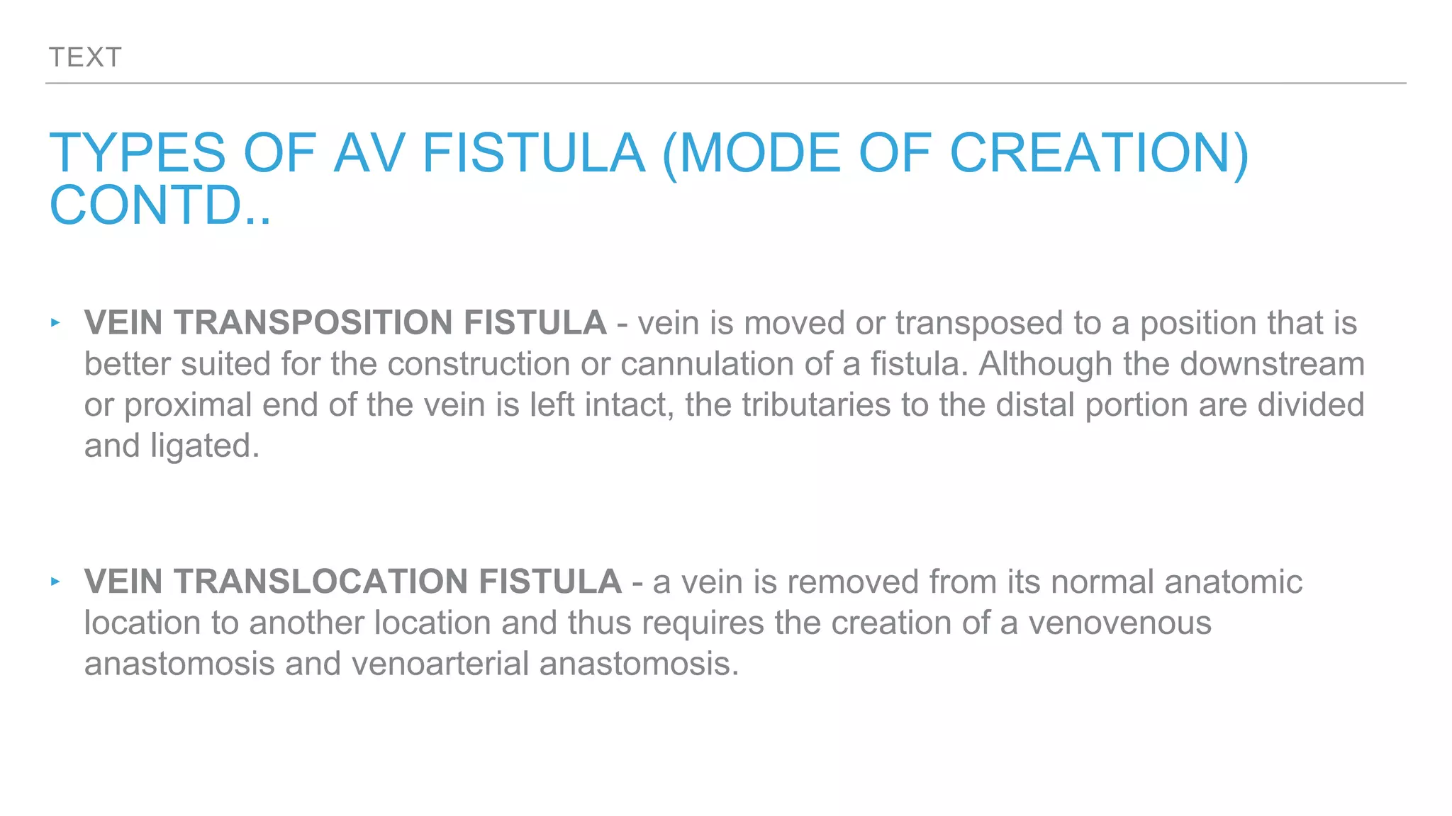A V FISTULA .pptx