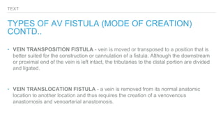A V FISTULA .pptx