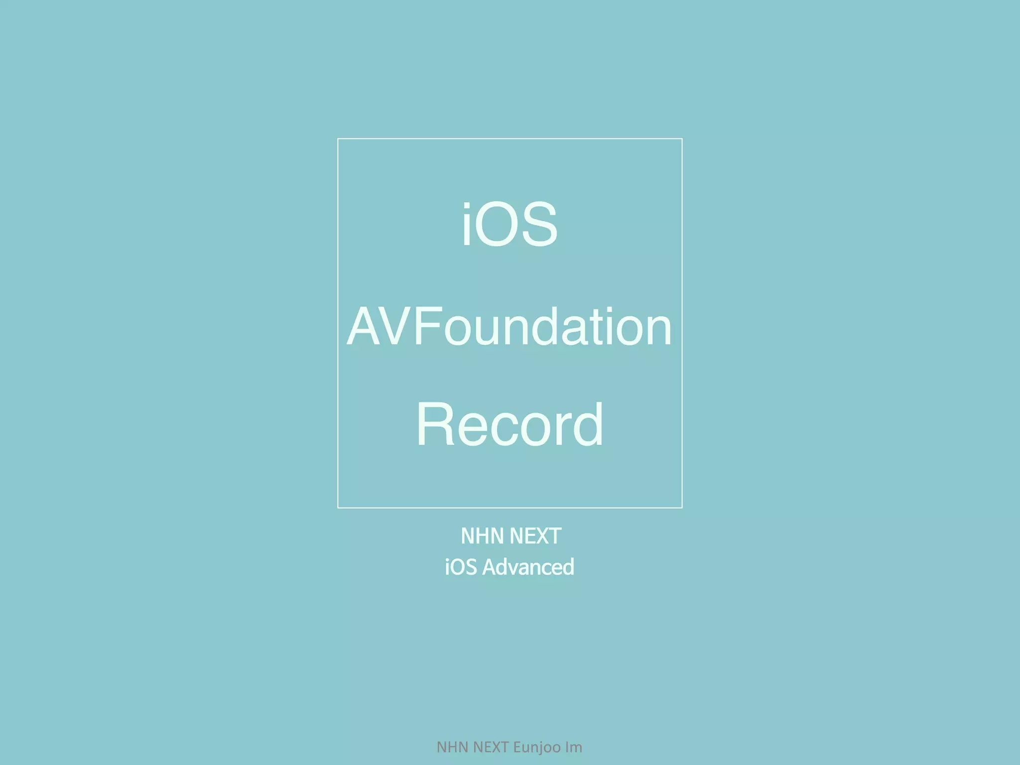 Av foundation record | PDF