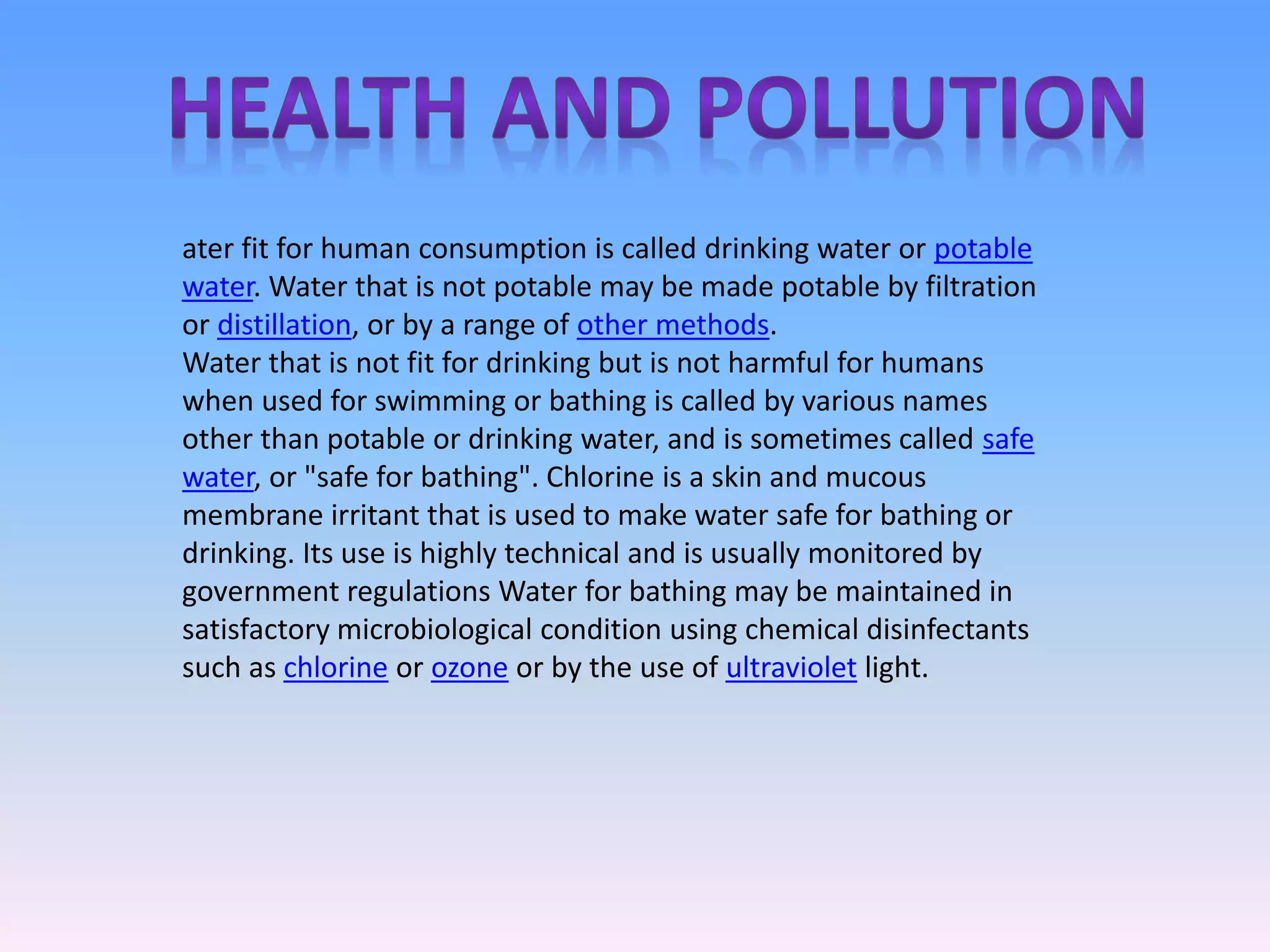 Water is Life | PPTX