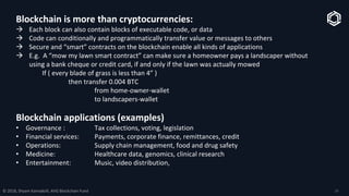Introduction to Blockchain | PPT