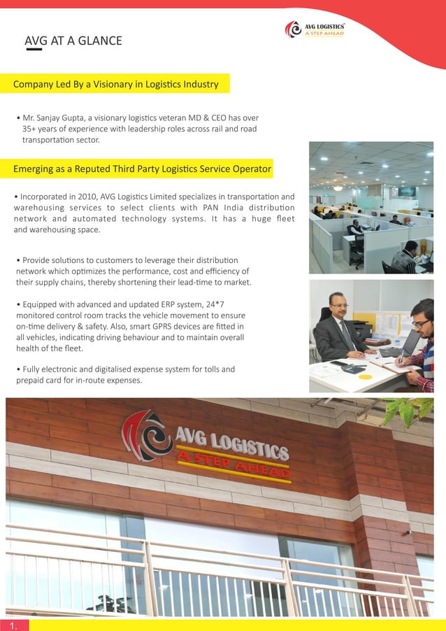 Transport Service By AVG Logistics Limited | PDF