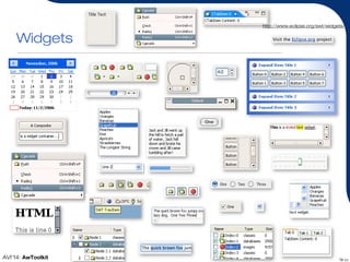 AwToolkit: Attention-Aware User Interface Widgets | PPT