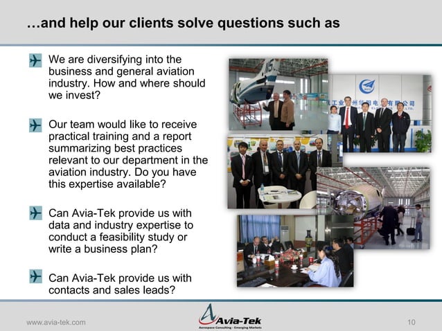 Avia-tek Corporate Presentation | PPT