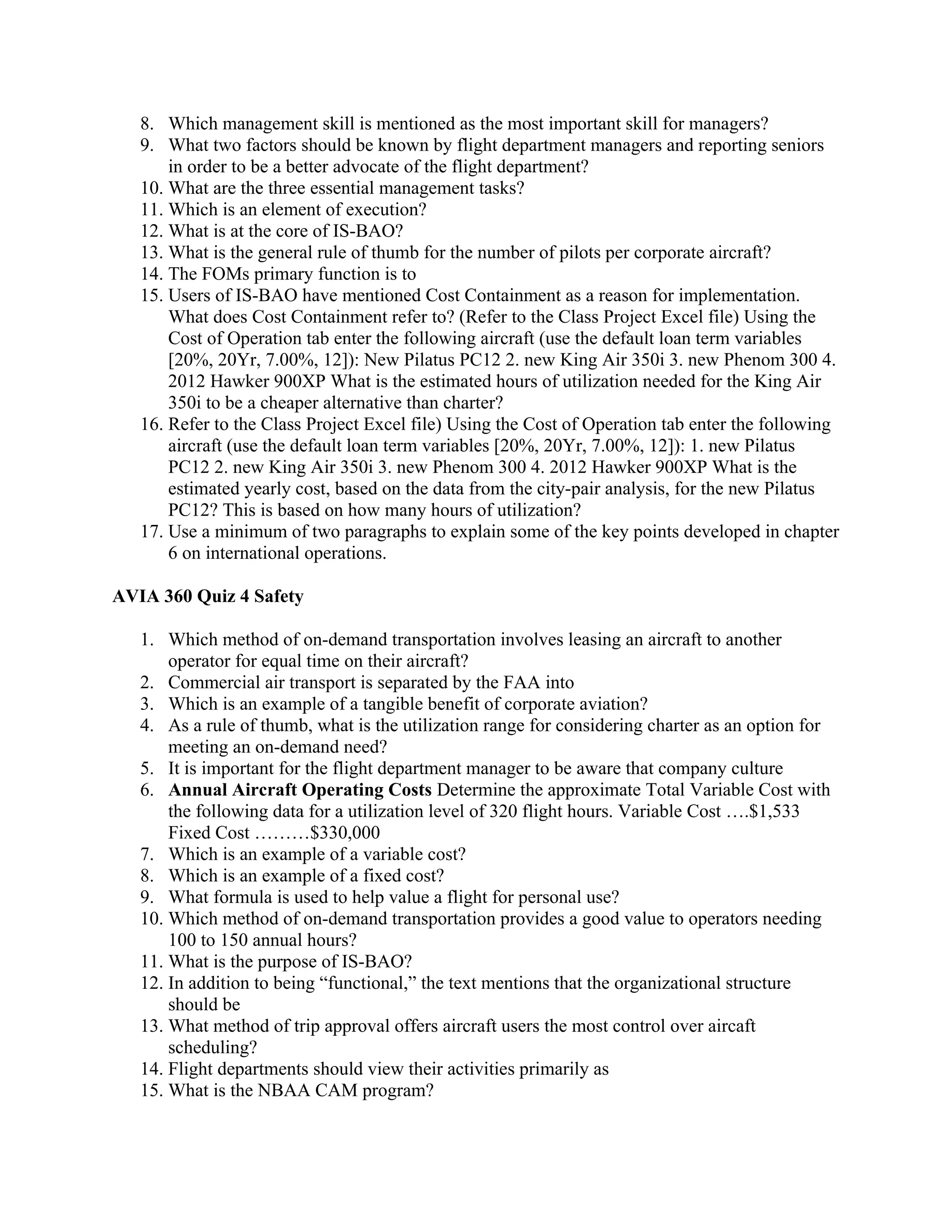 AVIA 360 Quiz 1,2,3,4 Liberty Homeworksimple.docx