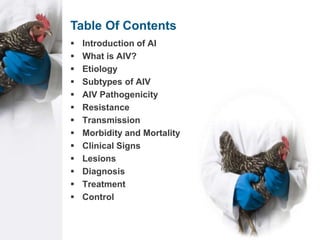 Avian fluenza virus | PPTX