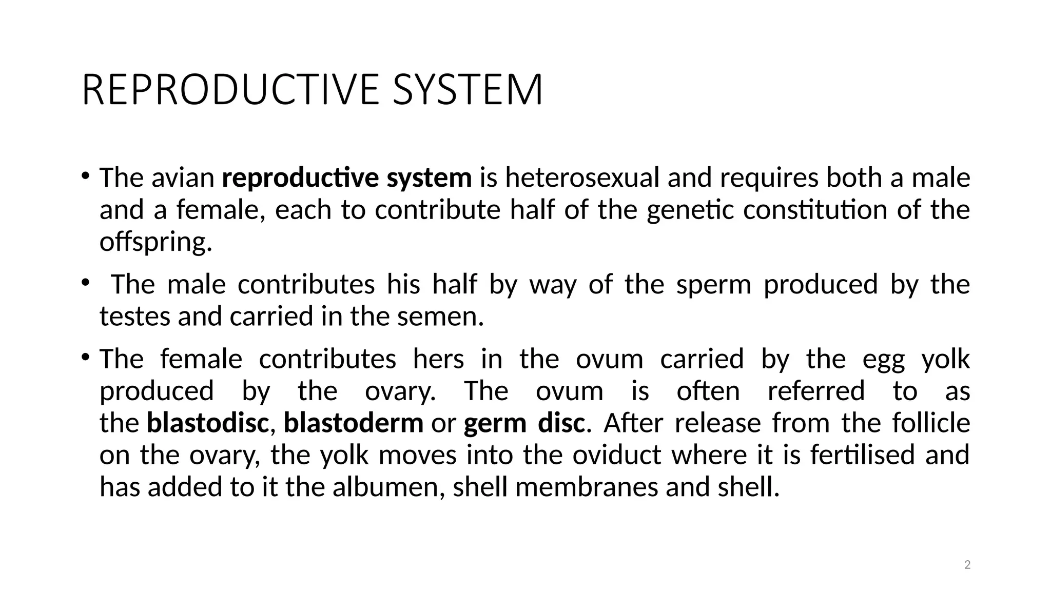 AVIAN ANATOMY HISTOLOGY AND GROSS 1.pptx