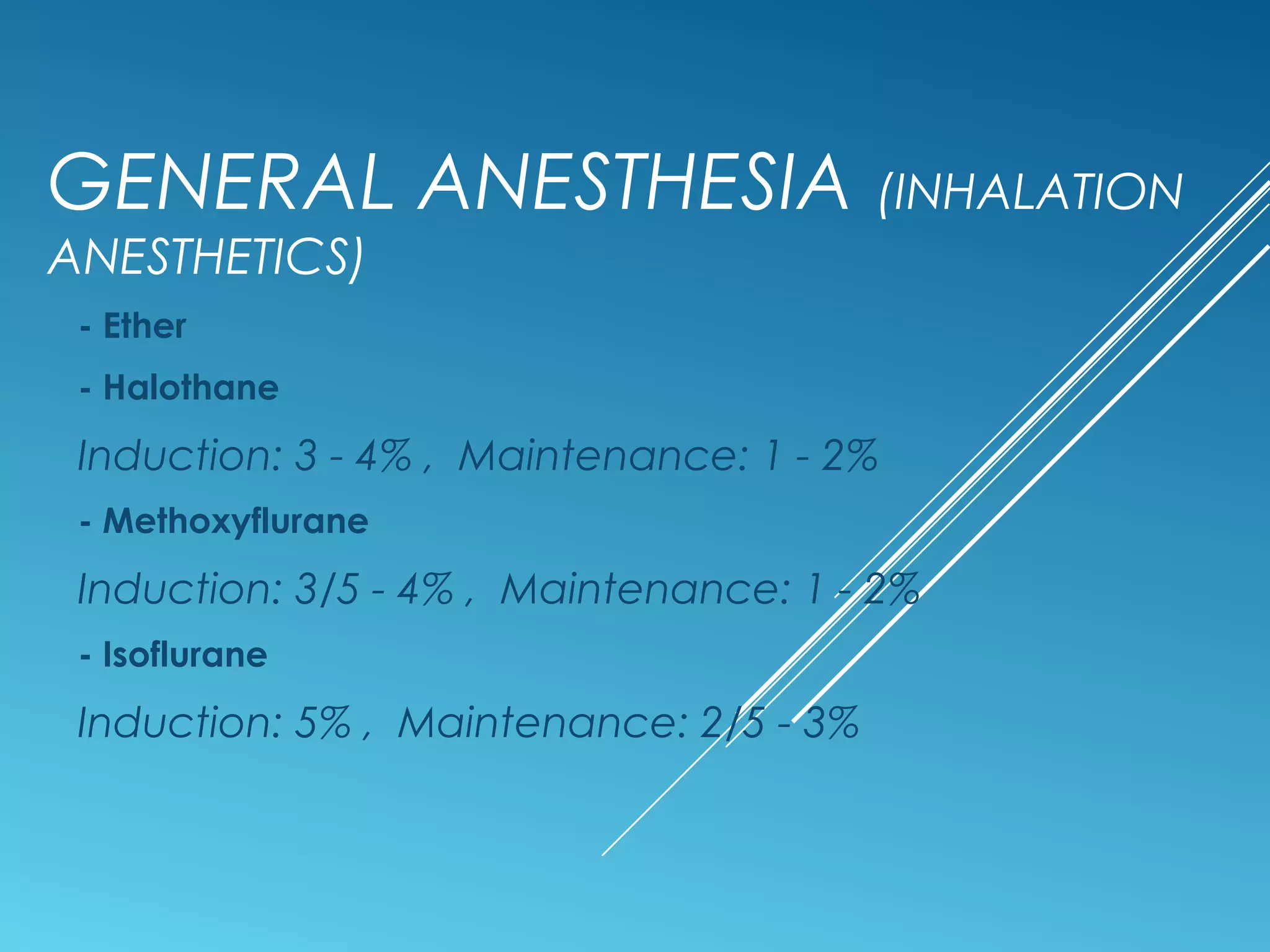 Avian anaesthesia | PPT