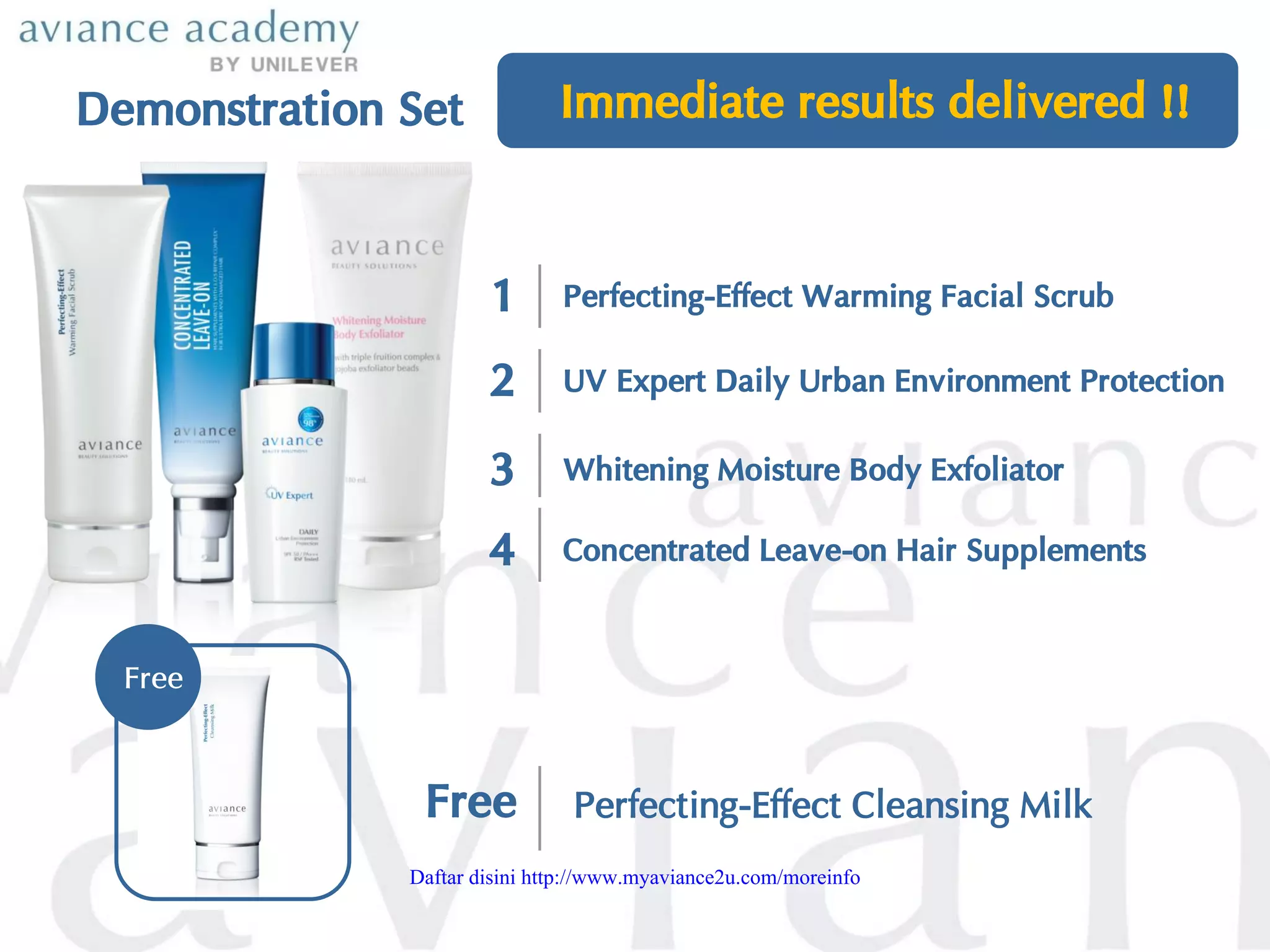 Aviance unilever malaysia welcome sets | PDF