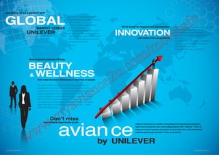 Aviance unilever profile syarikat | PDF