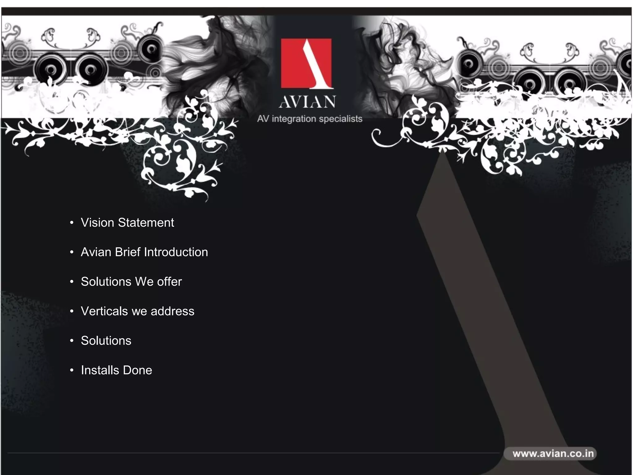 Avian Corporate Presentation | PPS