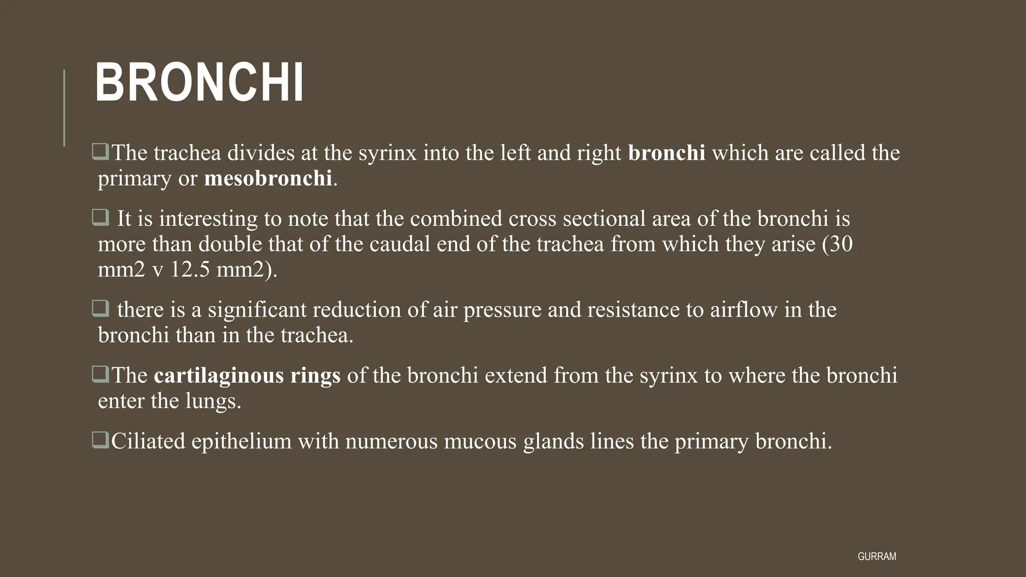 AVIAN RESPIRATORY SYSTEM, The mechanics of respiration | PPTX