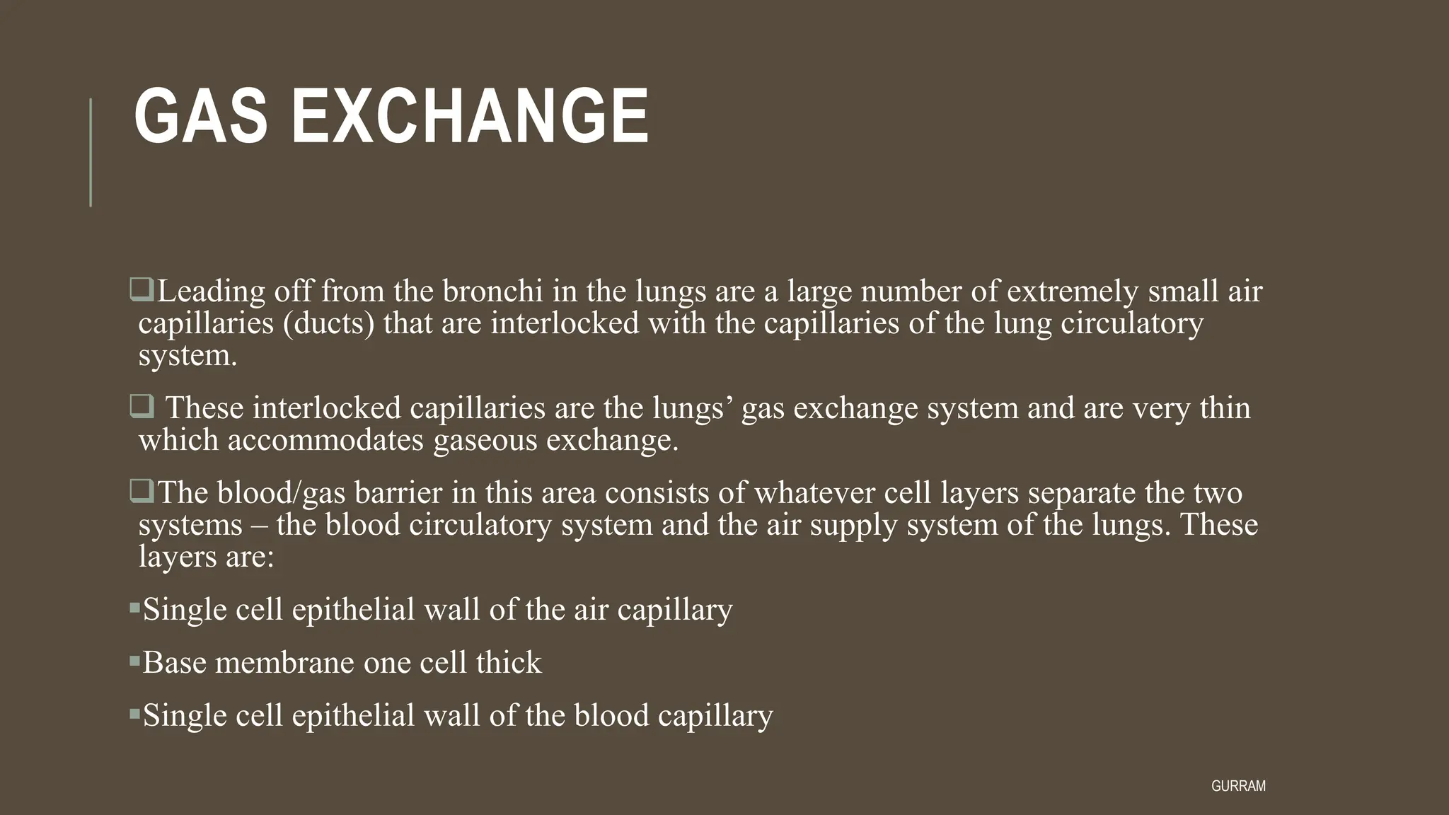 AVIAN RESPIRATORY SYSTEM, The mechanics of respiration | PPTX