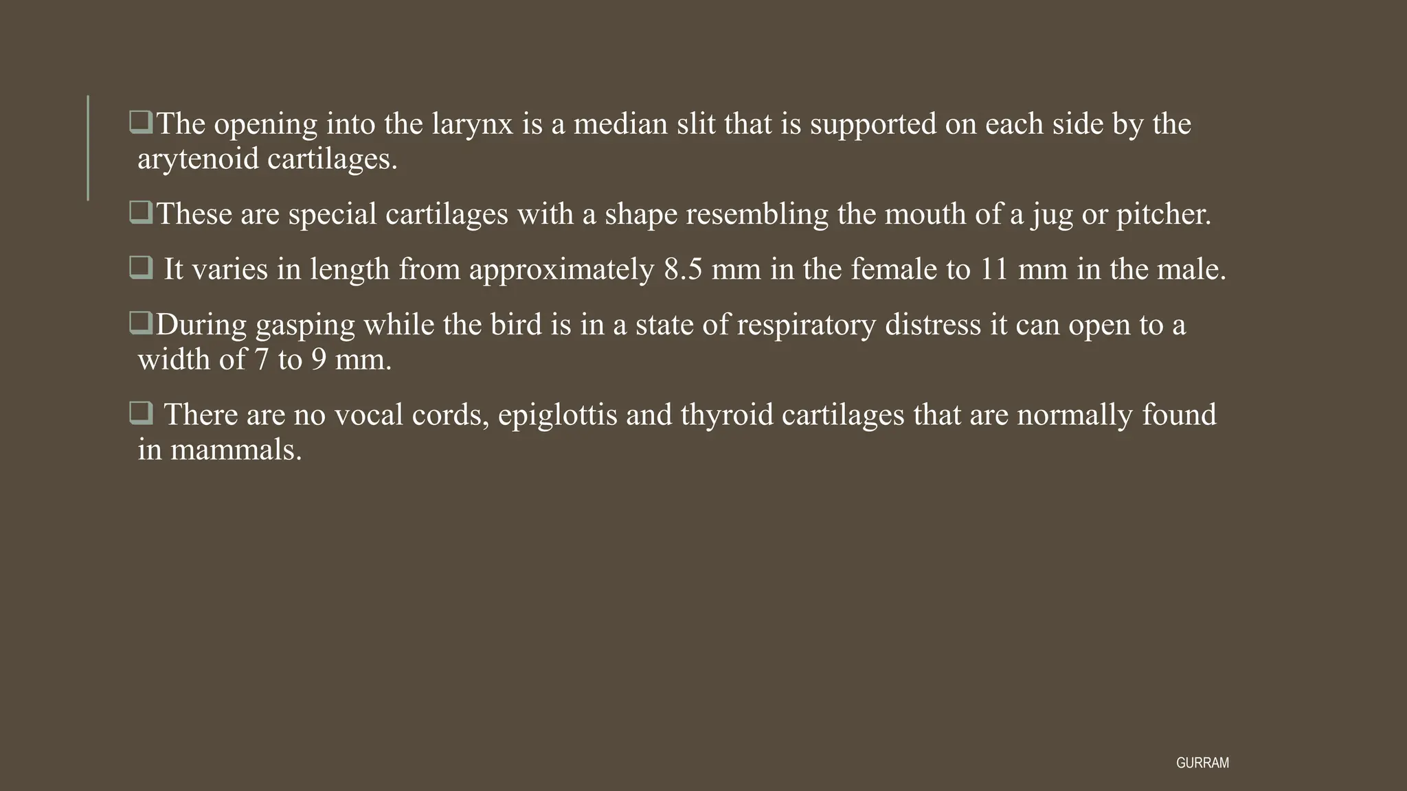 AVIAN RESPIRATORY SYSTEM, The mechanics of respiration | PPTX
