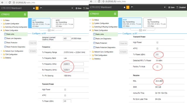 Aviat CTR 8312 & 8311 link configuration V2.000.pptx | Operating ...