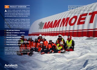 Aviatech inflatable hangars | PPT