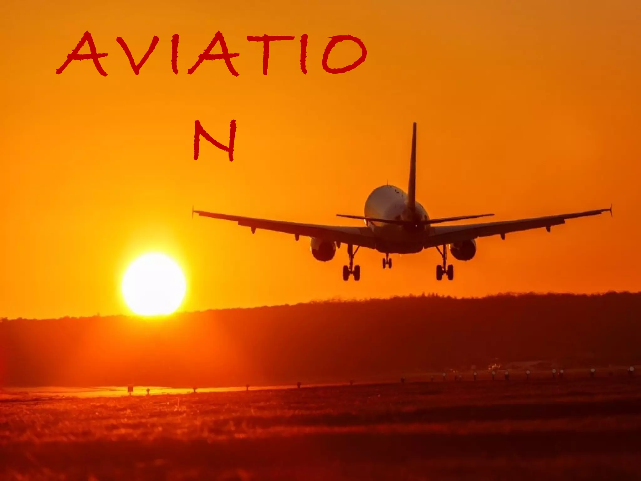 Aviation Presentation | PPT | Air Travel | Travel Type