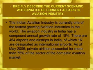 Aviation Presentation | PPT | Air Travel | Travel Type