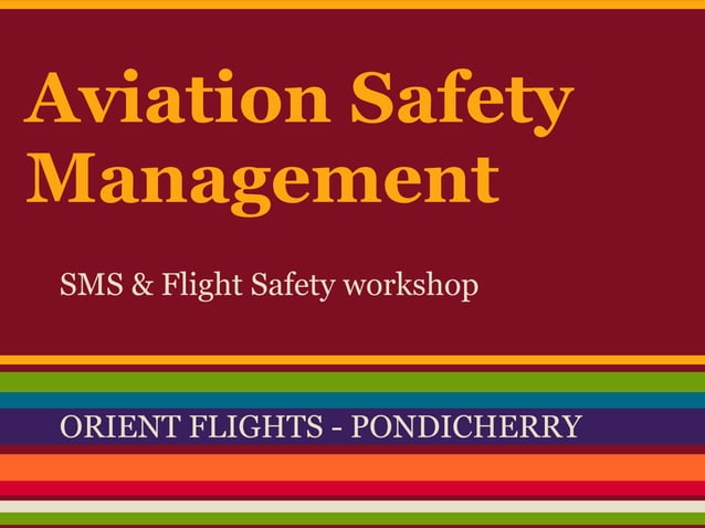 Aviation safety management | PDF