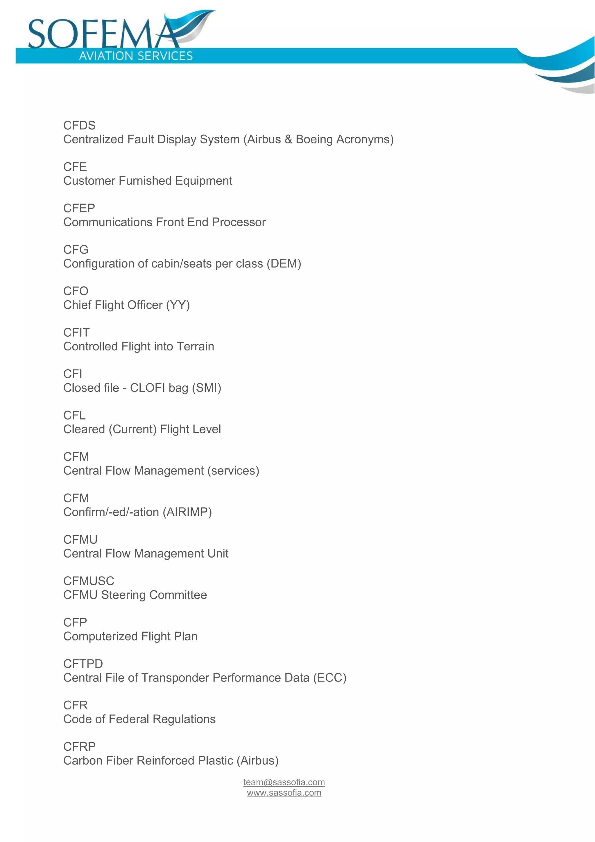 Aviation-Abbreviations | PDF