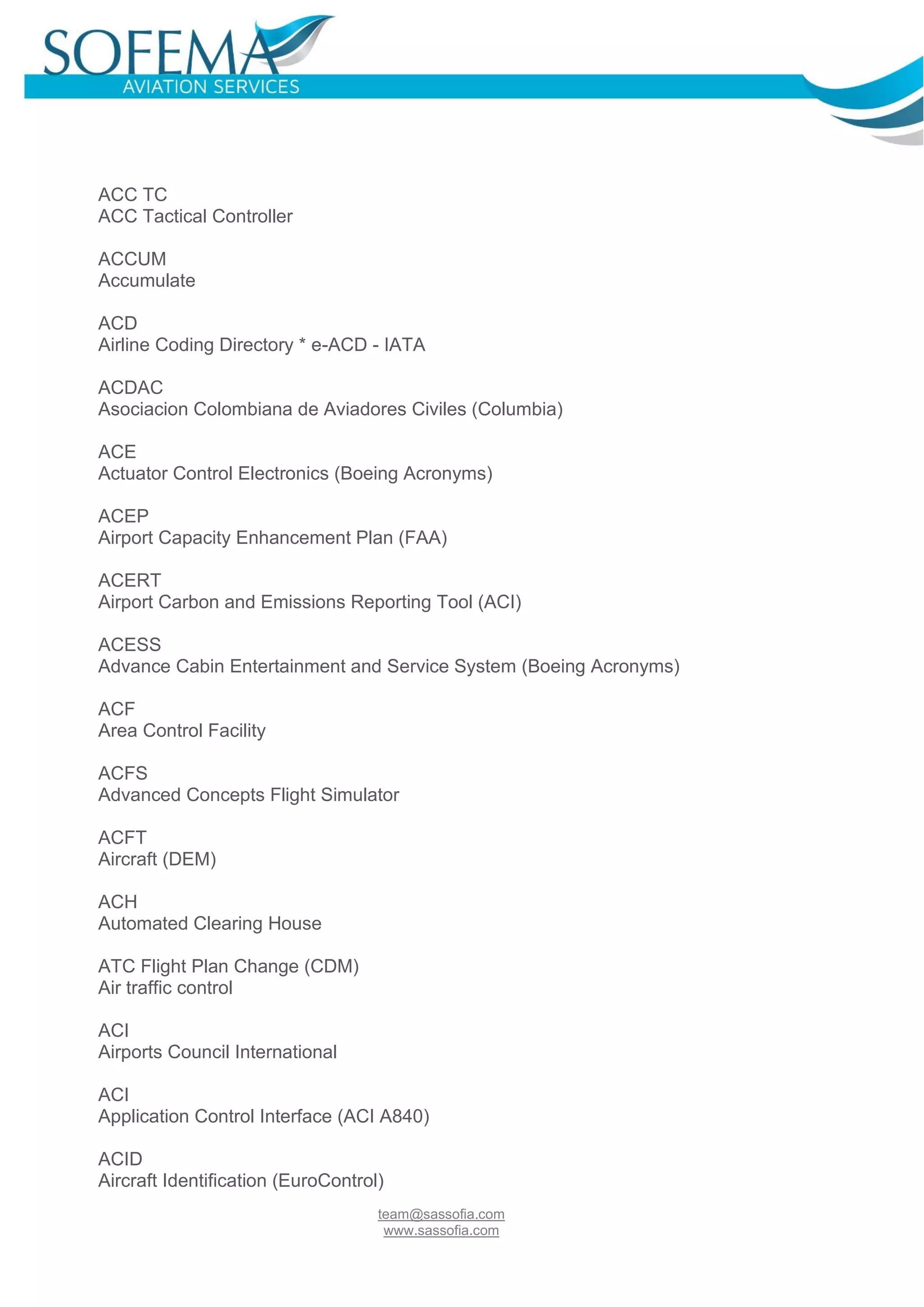 Aviation-Abbreviations | PDF