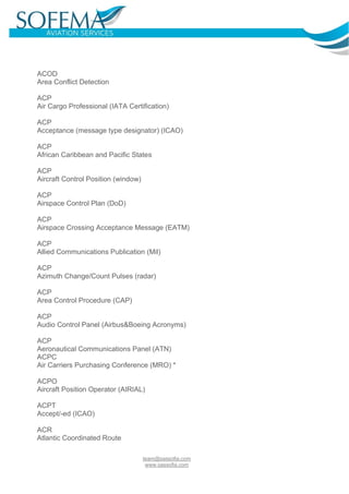 Aviation-Abbreviations | PDF