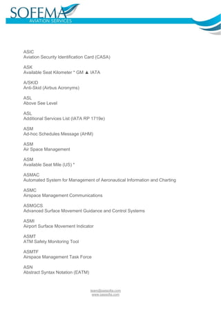 Aviation-Abbreviations | PDF
