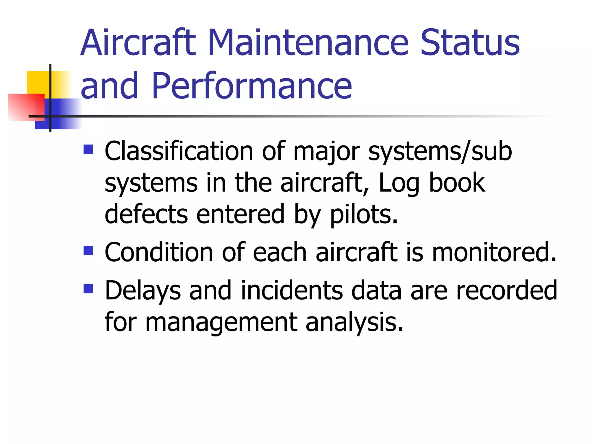 aviation management information system | PPT