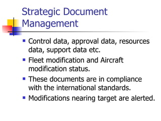 aviation management information system | PPT