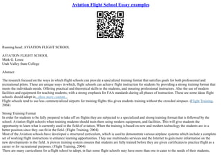 Aviation Accidents | PDF
