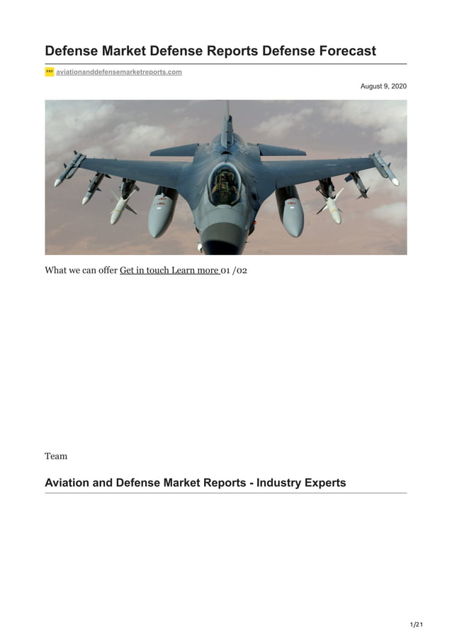 Aerospace Defense Market | PDF