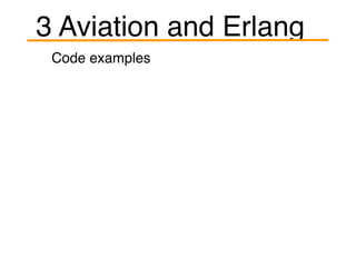 Aviation and Erlang | KEY