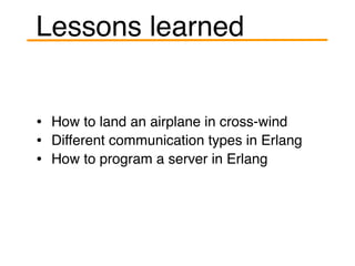 Aviation and Erlang | KEY