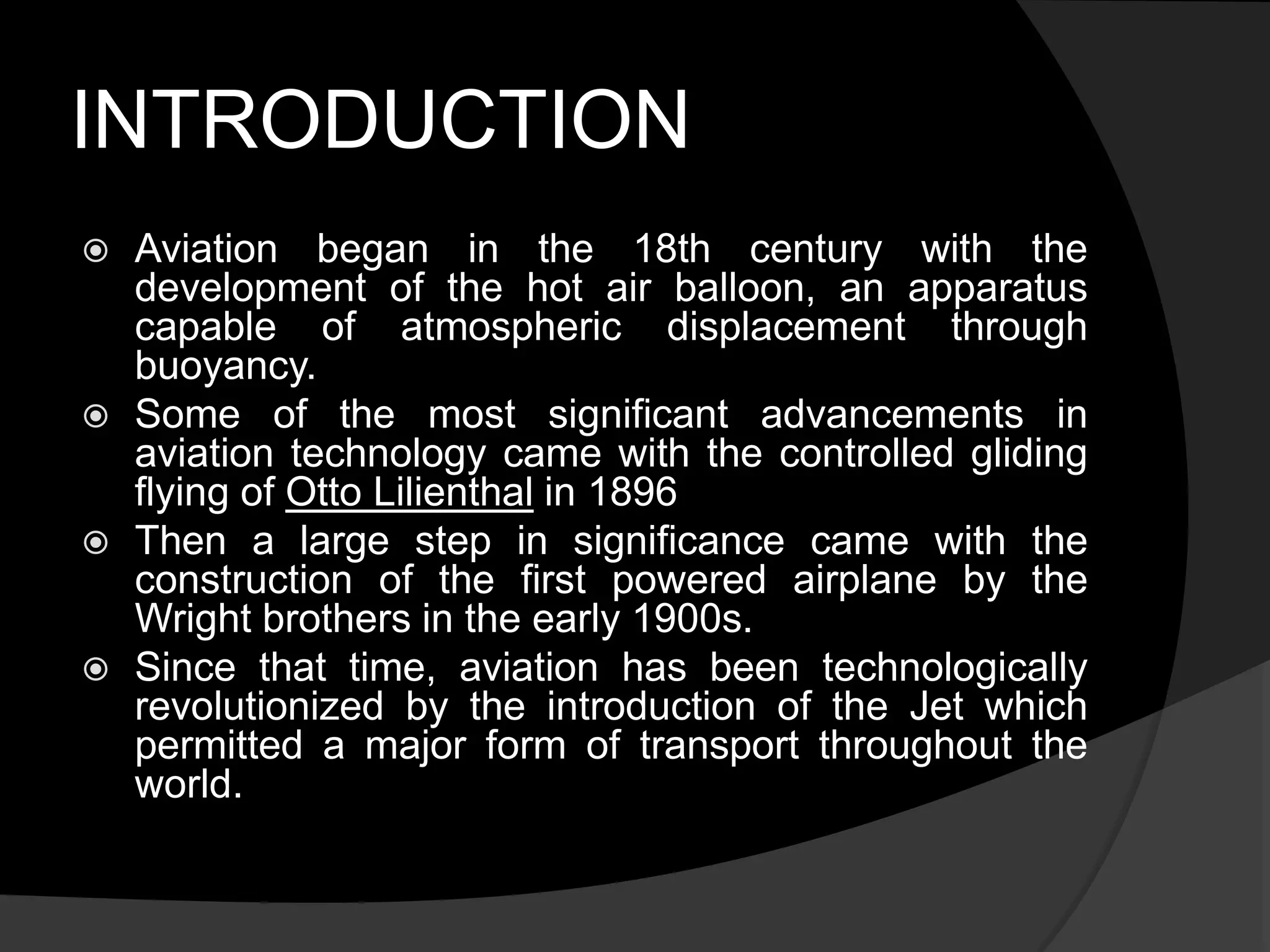 Aviation assignment Frankfinn | PPTX