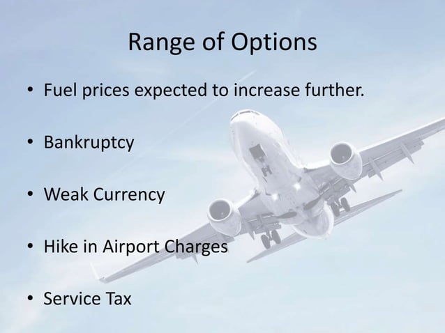 Aviation industry strategic management-jet airways | PPT