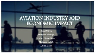 Aviation industry and economic impact | PPT