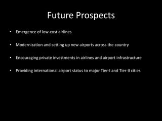 Aviation industry overview | PPTX