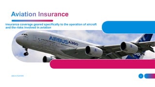 Aviation insurance | PPTX