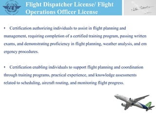 Annex 1 Personnel licensing | PPTX