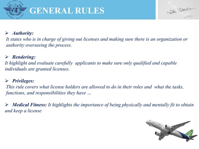 Annex 1 Personnel licensing | PPTX | Air Travel | Travel Type