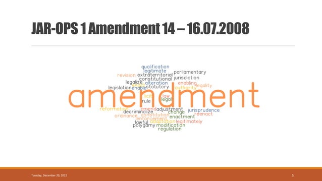 Aviation Legislation JAR OPS.pptx | Air Travel | Travel Type