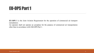 Aviation Legislation JAR OPS.pptx