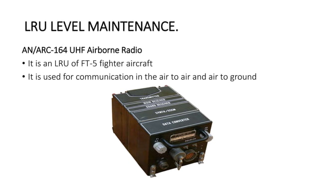 Aviation maintenance levels | PPTX | Technology & Computing