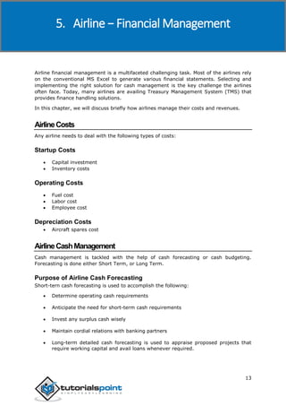 Aviation management tutorial | PDF