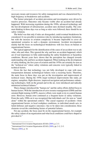 Aviation risk and safety management methods and applications in ...