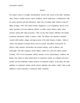 Aviation safety | PDF