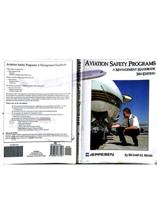 Aviation safety programs a management handbook 3rd edition | PDF