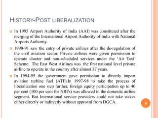Aviation sector analysis in INDIA | PPT