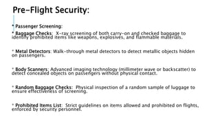 AVIATION SECURITY.pptx | security challenges in avation. | PPTX